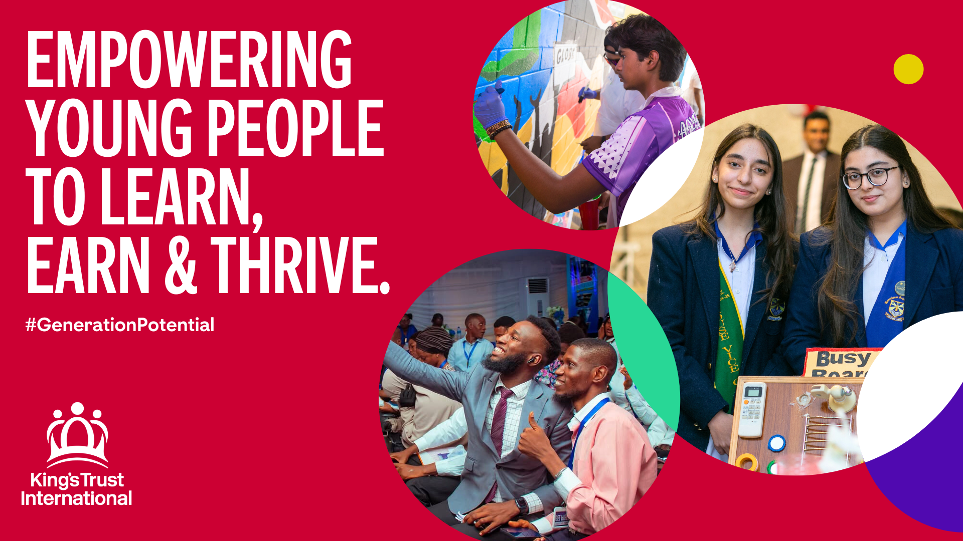 Generation Potential campaign | The King's Trust International